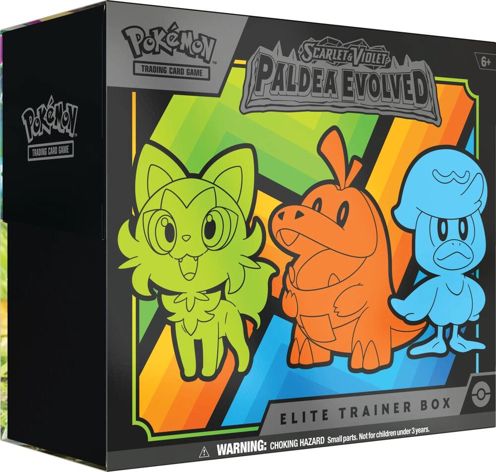 Paldea Evolved Elite Trainer Box | Maniatic